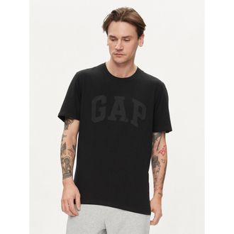 GAP T-Shirt 856659-10 Schwarz Regular Fit