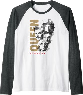 Queen Official Faces Ink Forever Raglan