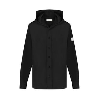 Flaneur Fl&acirc;neur, Homme, Chemises, Noir, Taille: S Atelier Hooded Shirt