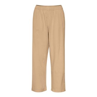 Kaffe Klassische Sand Culotte Hose - - Trousers - Damen - Beige - 3XL