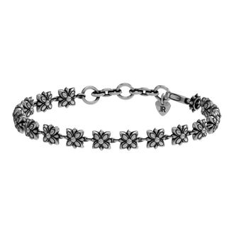 John Richmond Blumenarmband JR - - Accessories - Damen - Grau - ONE SIZE