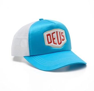 Deus Shield Luxx Trucker Casquette Bleu, bleu, Taille unique