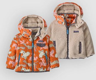 Patagonia Reversible Tribbles Kids Jacke marigold