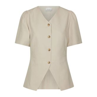Neo Noir Blusen - - Blouses & Shirts - Damen - Grau - M