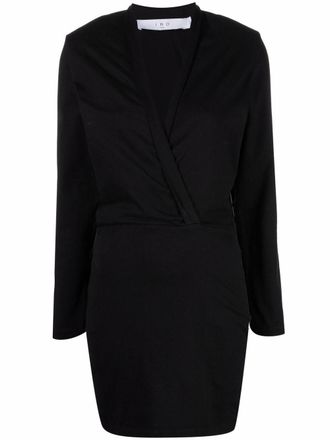 Iro robe Davida en coton - Noir
