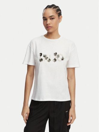 Liu Jo T-Shirt WA6238 JS923 Wei&szlig; Regular Fit