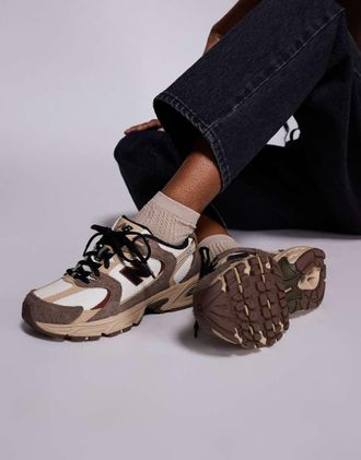 New Balance 530 - Baskets - Blanc et marron