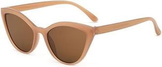 Generic Lunettes De Soleil D&eacute;coratives For Hommes Et Femmes, Monture Petite, Id&eacute;ales For Les Vacances, Le Sport La Conduite(Brown)