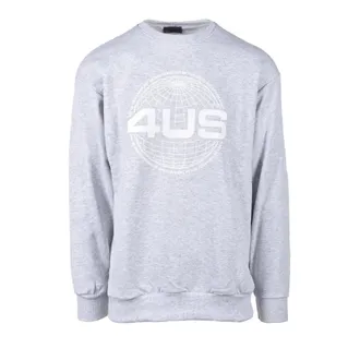 Cesare Paciotti Baumwoll-Sweatshirt - Modell: Felpa - - Sweatshirts & Hoodies - Herren - Grau - M