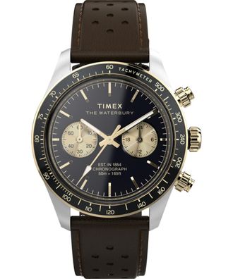 Timex Waterbury Heritage Herrenbraun Uhr TW2Y24100