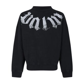 Palm Angels SweaT-shirt graphique noir - Homme - Sweatshirts et sweats &agrave; capuche - Noir - Taille: 2XL