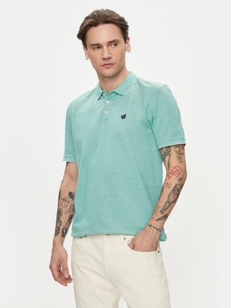 Wrangler Poloshirt Refined 112350393 Grün Regular Fit