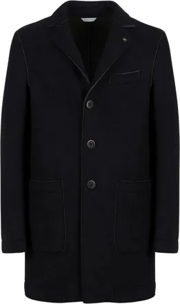 Manuel Ritz Homme, Manteaux, Noir, Taille: 2XL Manteau 2932C8502