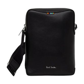 Paul Smith Pochette bandouli&egrave;re en cuir - Homme - Sacs - Noir - Taille: ONE Size