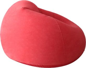 Generic Aufblasbares Sofa, Aufblasbarer Sessel, Wasserdichtes Luftsofa Aufblasbares, Sessel, Sofa und Couch mit Beflockter Oberfl&auml;che f&uuml;r Wohnzimmer, Couch Au