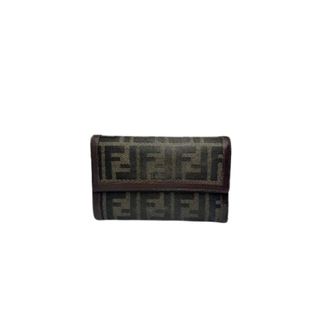 Fendi Portefeuille Vintage Pre-owned - Femme - Pre-owned - Brun - Taille: ONE Size
