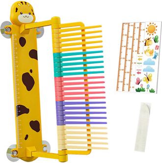 Generico Vertikaler Sprungtrainer f&uuml;r Kinder: Mehrstufiges Sprungmesswerkzeug, langlebiger p&auml;dagogischer Fitnessstock, verstellbarer Aktivit&auml;tstester, interakt