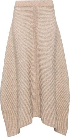 Lauren Manoogian Ottoman Rock mit Einsätzen - Nude