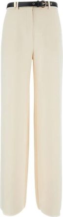 Max Mara Femme, Pantalons, Blanc, Taille: 38 FR Pantalon Cady