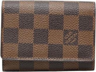Louis Vuitton Porte-cartes Pre-owned - Femme - Pre-owned - Brun - Taille: ONE Size