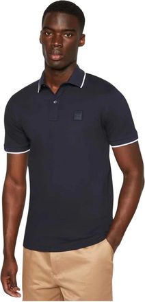 HUGO BOSS Homme, Tops, Bleu, Taille: L Passertip Polo