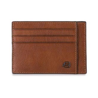 Piquadro Porte-cartes de cr&eacute;dit de poche - Homme - Accessoires - Brun - Taille: ONE Size