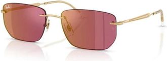 Ray-Ban unisex, Accessoires, Jaune, Taille: 56 MM 3768 Lunettes de soleil