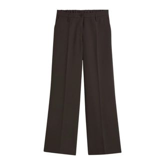 Summum Wide Hosen - - Trousers - Damen - Braun - S