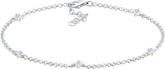 Elli Armband Damen Basic mit Kristalle in 925 Sterling Silber