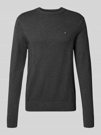Tommy Hilfiger Regular Fit Strickpullover aus Baumwoll-Kaschmir-Mix
