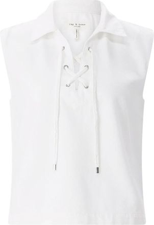 Rag & Bone Femme, Tops, Blanc, Taille: 42 FR Polo