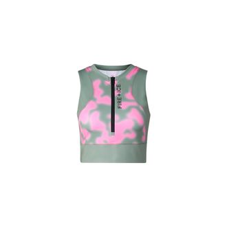Bogner Fire + Ice Funktions-Top Celeste f&uuml;r Damen - Eukalyptus/Pink - XXL
