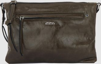 Isabel Marant Sac Bandouli&egrave;re Winna Duo Moss Green