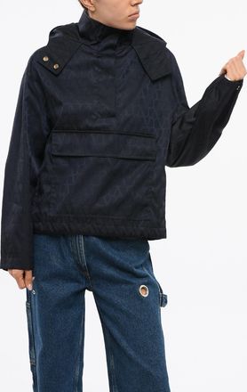 Valentino Anorak aus Nylon mit Allover-Monogramm Valentino
