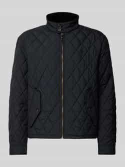 Polo Ralph Lauren Windbreaker mit Steppn&auml;hten und Label-Stitching