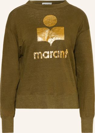 Isabel Marant Marant &Eacute;toile Longsleeve Klowia Aus Leinen gruen