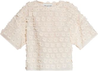 Munthe Femme, Blouses et Chemises, Beige, Taille: 38 FR Bossi Top