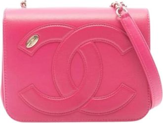 Chanel Sac bandouli&egrave;re vintage Pre-owned - Femme - Pre-owned - Rose - Taille: ONE Size