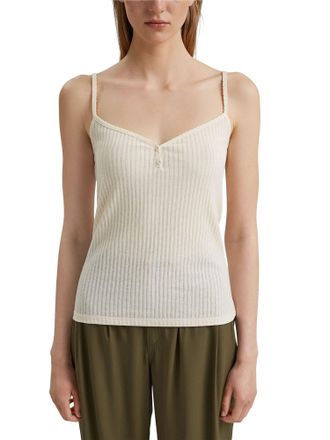 Esprit Damen 041CC1K314 T-Shirt, 114/OFF White 5, M