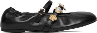 Stuart Weitzman Ballerinas Socharming Mary Jane SN124 Schwarz