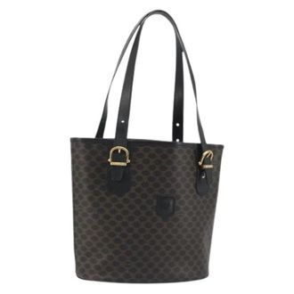 Celine Pre-owned Vintage PVC Tote Bag - - Pre-owned - Damen - Schwarzk - ONE SIZE