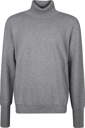 Ballantyne Homme, Pulls, Gris, Taille: 2XL Pull Col Roul&eacute; Uni