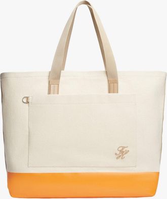 Tommy Hilfiger Cabas de plage en toile de coton