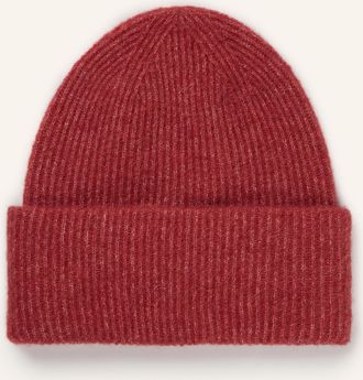 Samsøe & Samsøe Samsøe Samsøe Mütze Nor Mit Alpaka rot