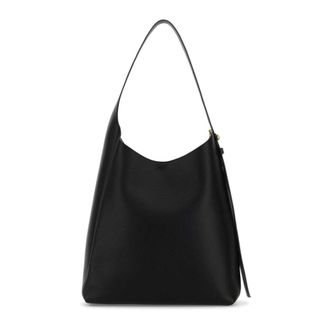 Tory Burch Femme, Sacs, Noir, Taille: ONE Size Sac de shopping Romy en cuir noir