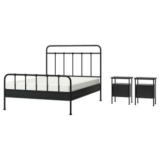 IKEA STJ&Auml;RN&Ouml; / GR&Aring;FJ&Auml;LLET Schlafzimmerm&ouml;bel 3er-Set