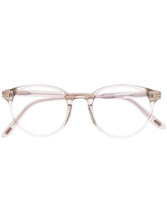 Tom Ford Eyewear lunettes de vue à monture pantos - Tons neutres