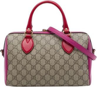 Gucci Sac bandouli&egrave;re vintage en toile Pre-owned - Femme - Pre-owned - Beige - Taille: ONE Size