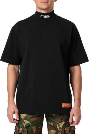 Heron Preston CTMNB T-Shirt f&uuml;r Herren, Jersey, &Uuml;bergro&szlig; (Schwarz/Wei&szlig;)