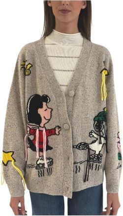 Saint Barth Damen, Strickwaren, Grau, XSGr&ouml;&szlig;e